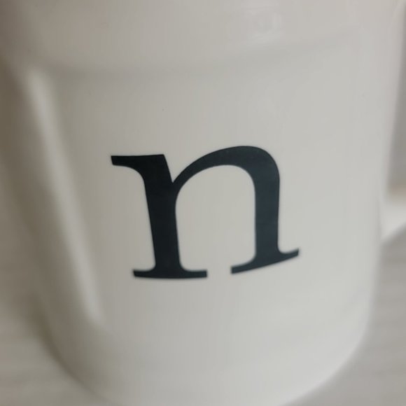 Williams Sonoma | Dining | Williams Sonoma Initial Mug Letter Small N ...